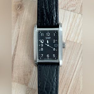 Citizen | Accessories | Citizen Mens Watch Black Dial Date Window Black ...